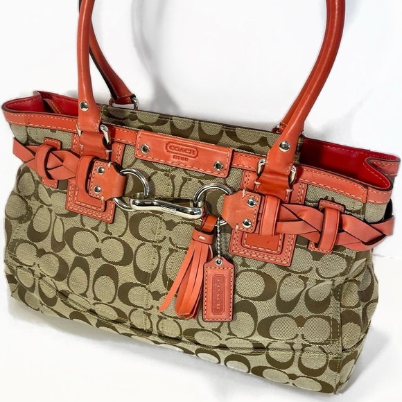 Coach | Bags | Coach Coral Handbag Purse | Poshmark